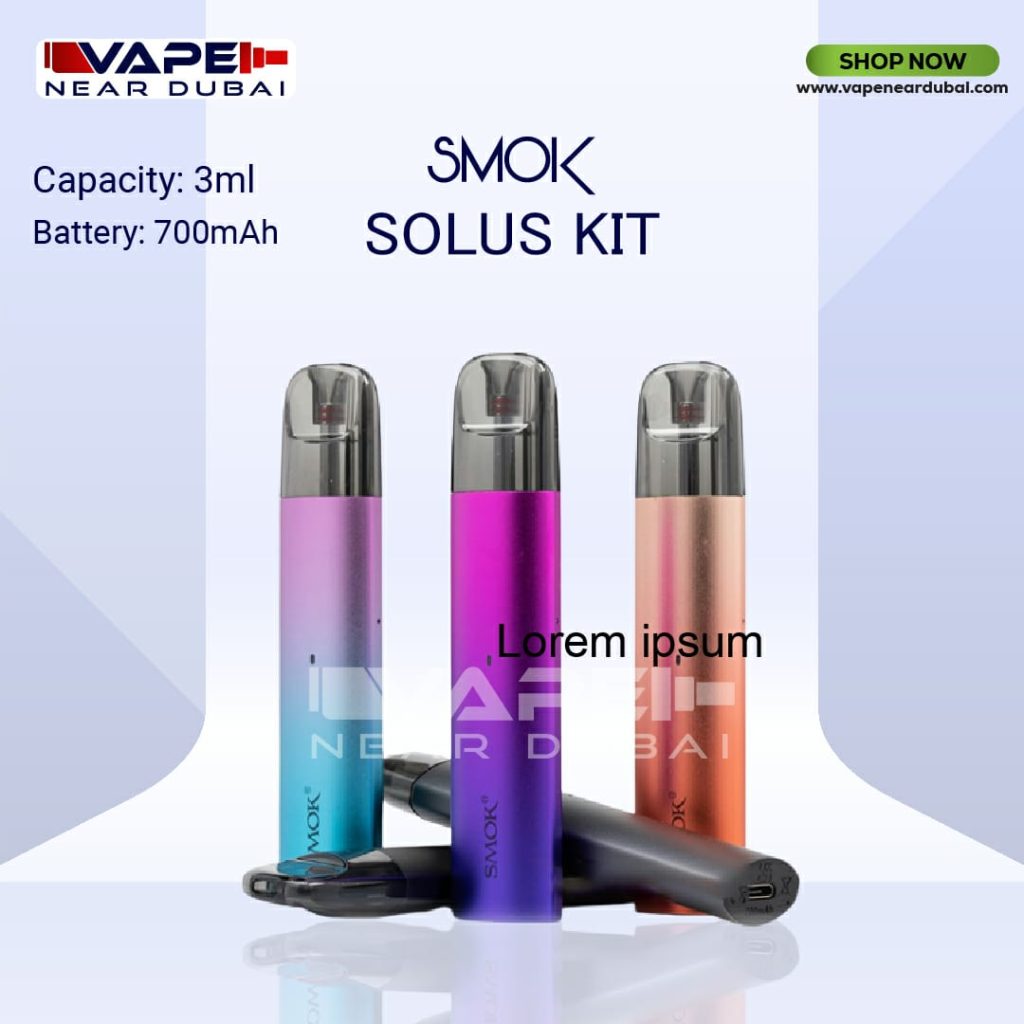 SMOK SOLUS 16w Pod System Vape Kit in Dubai – Vape Near Dubai